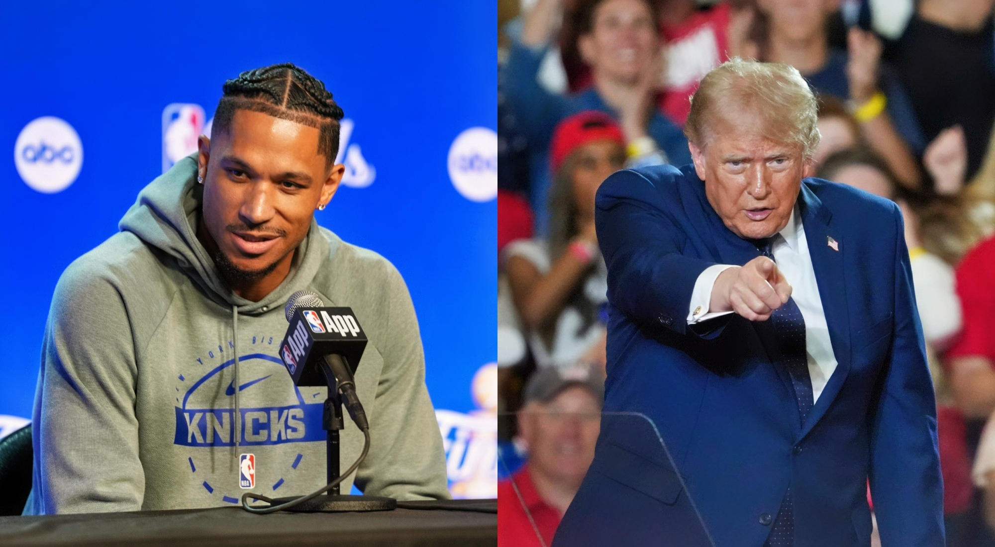 Knicks Star Josh Hart Made His Opinion About Donald Trump Crystal Clear