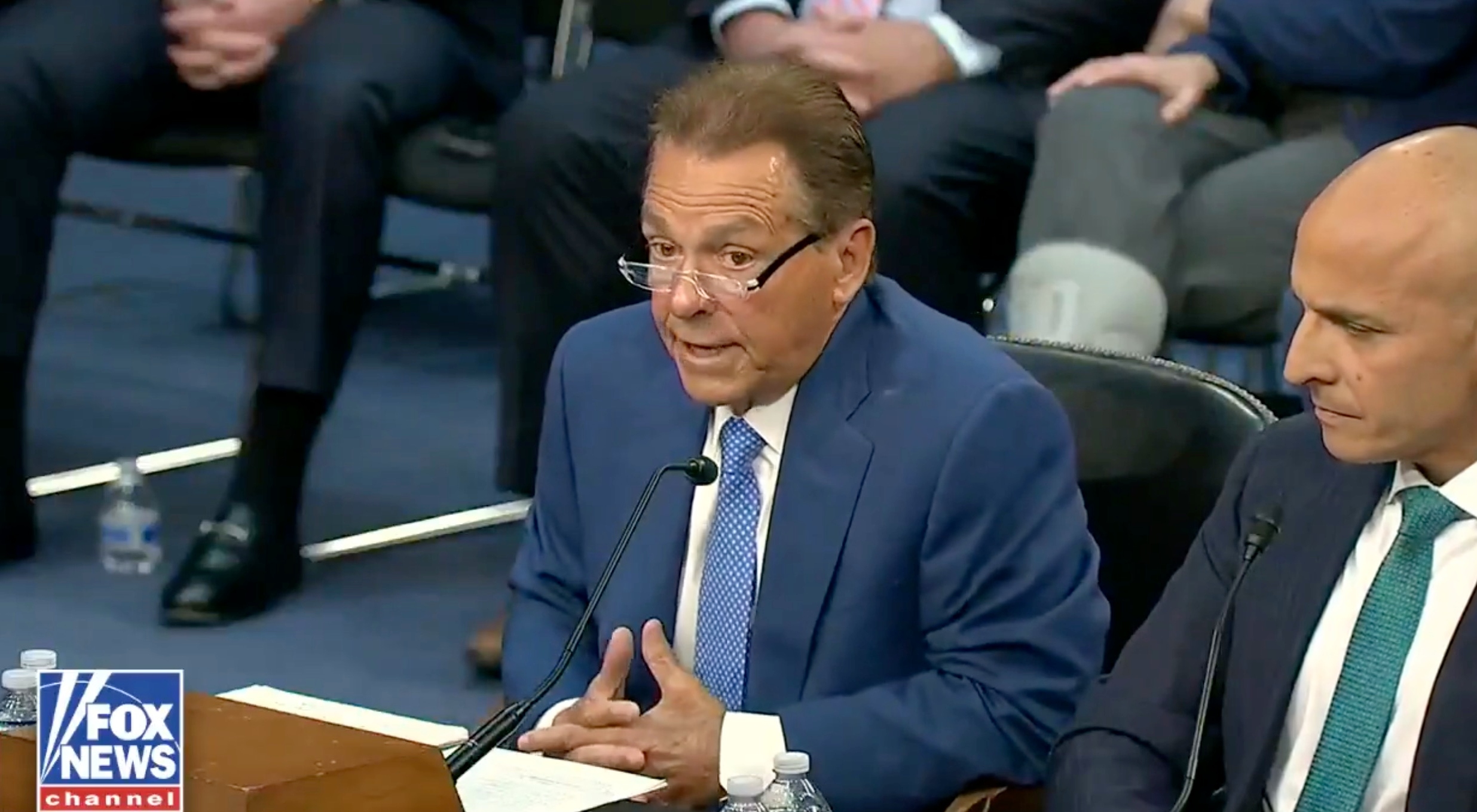 Nick Saban Accused Of Being A "Hypocrite" For His Comments At U.S. Senate