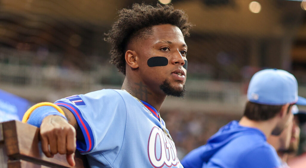 Ronald Acuna Jr. To Undergo MRI Scans For Leg Injury As Atlanta Braves ...