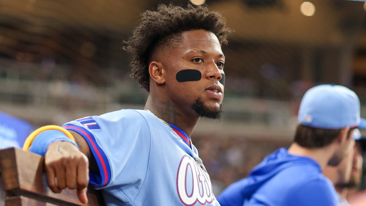 Ronald Acuna Jr. To Undergo MRI Scans For Leg Injury As Atlanta Braves ...